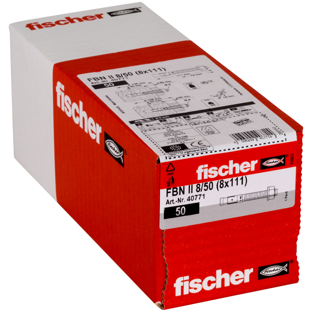 FBN II 8/50 - fischer fixings